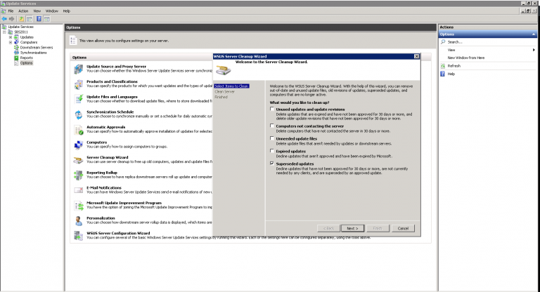 Free up disk space in SBS2008 / SBS2011 - DavidAtkin.com